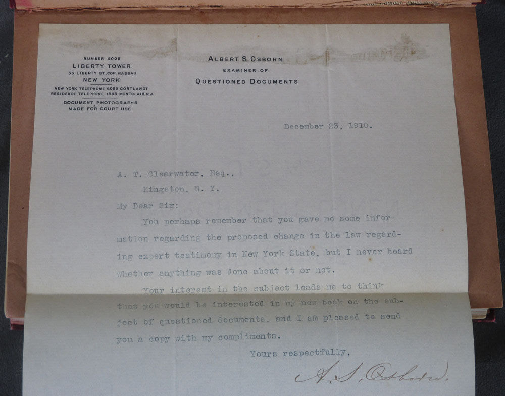 Questioned Documents, A Study of Questioned Documents with An Outline ...