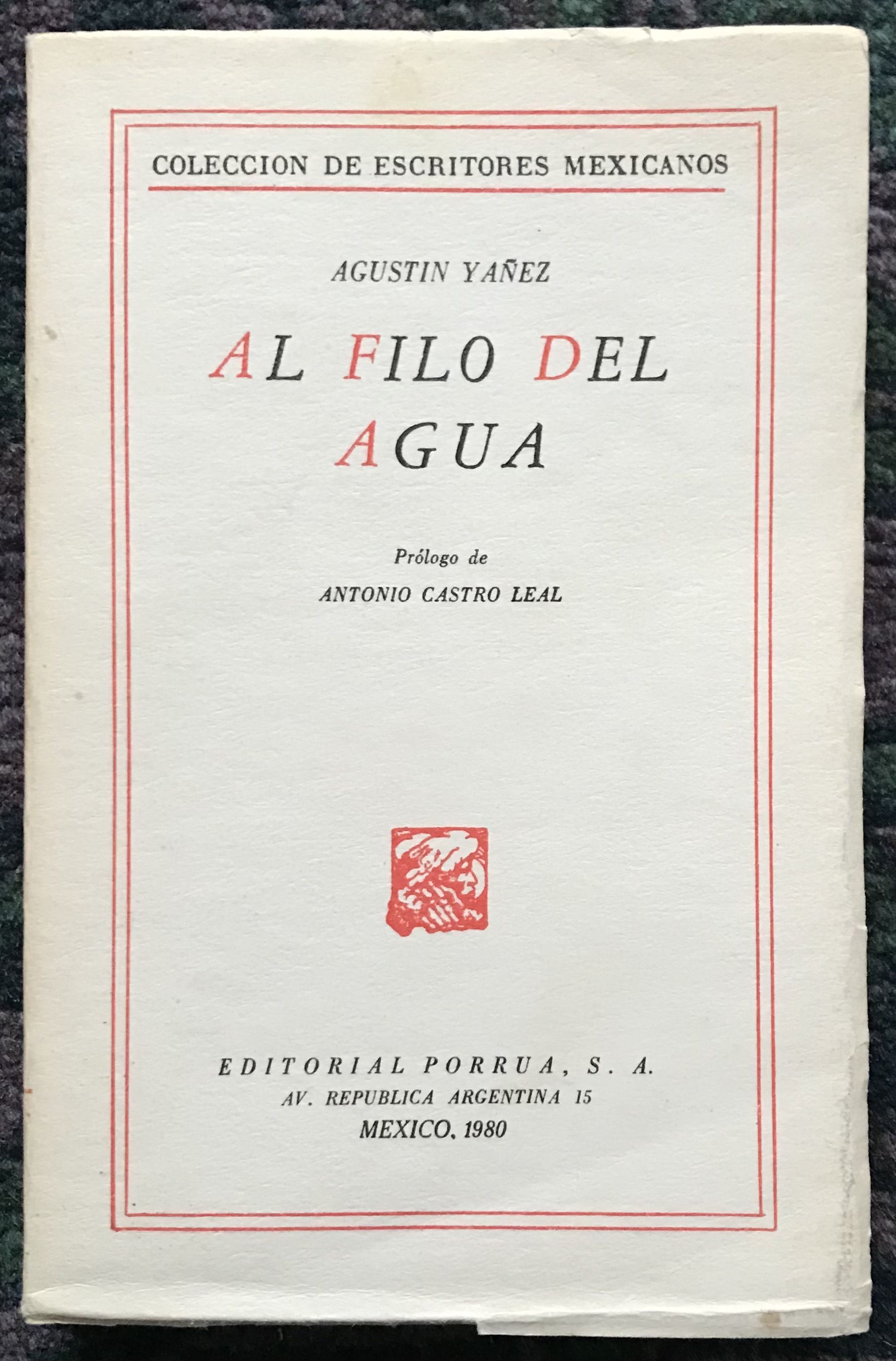BIBLIO | Al Filo del Agua by Yáñez, Agustín | Paperback | 1980 ...