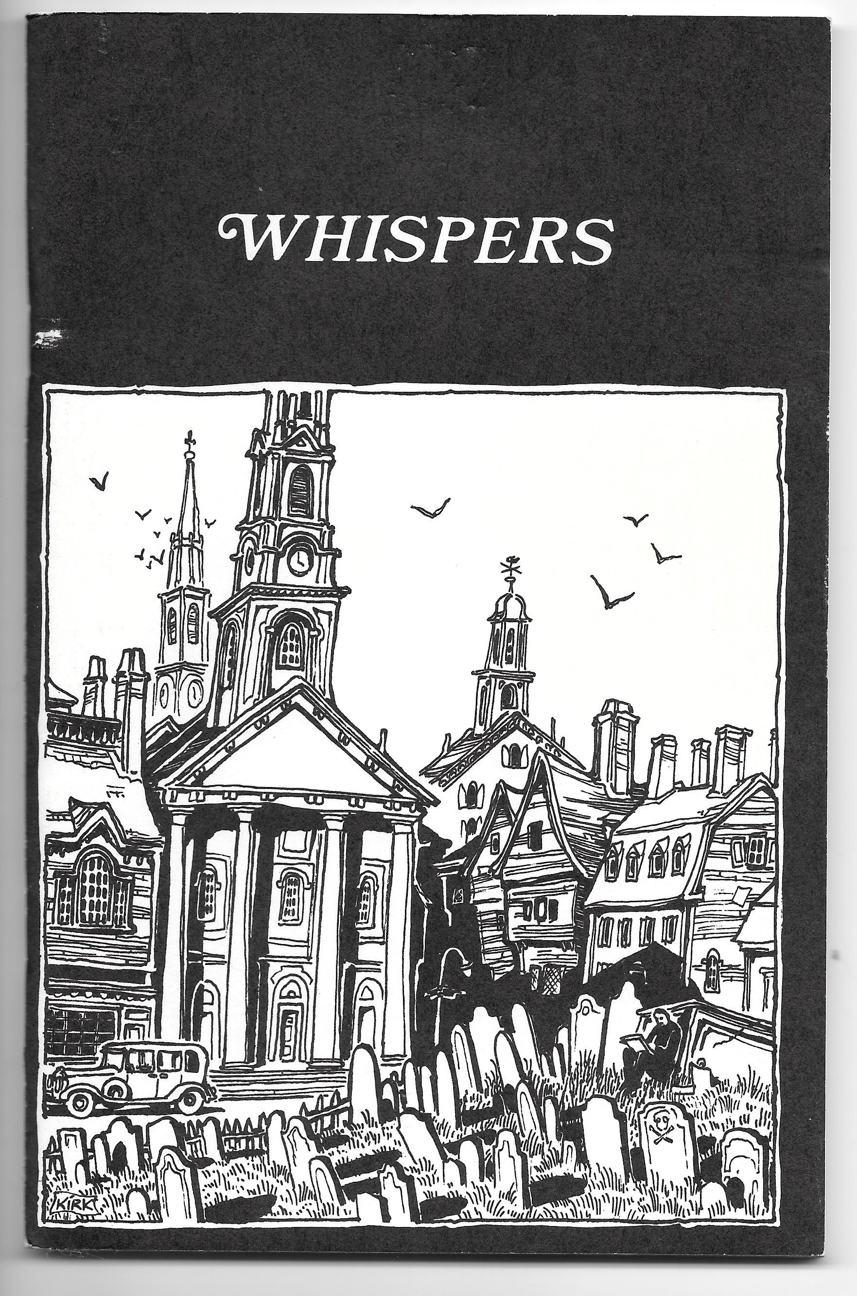 Whispers #1: July 1973 by Stuart David; ed Schiff - 1st Edition - 1973 ...