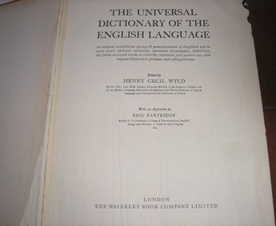 The Universal Dictionary of the English Language ... Edited by H. C ...