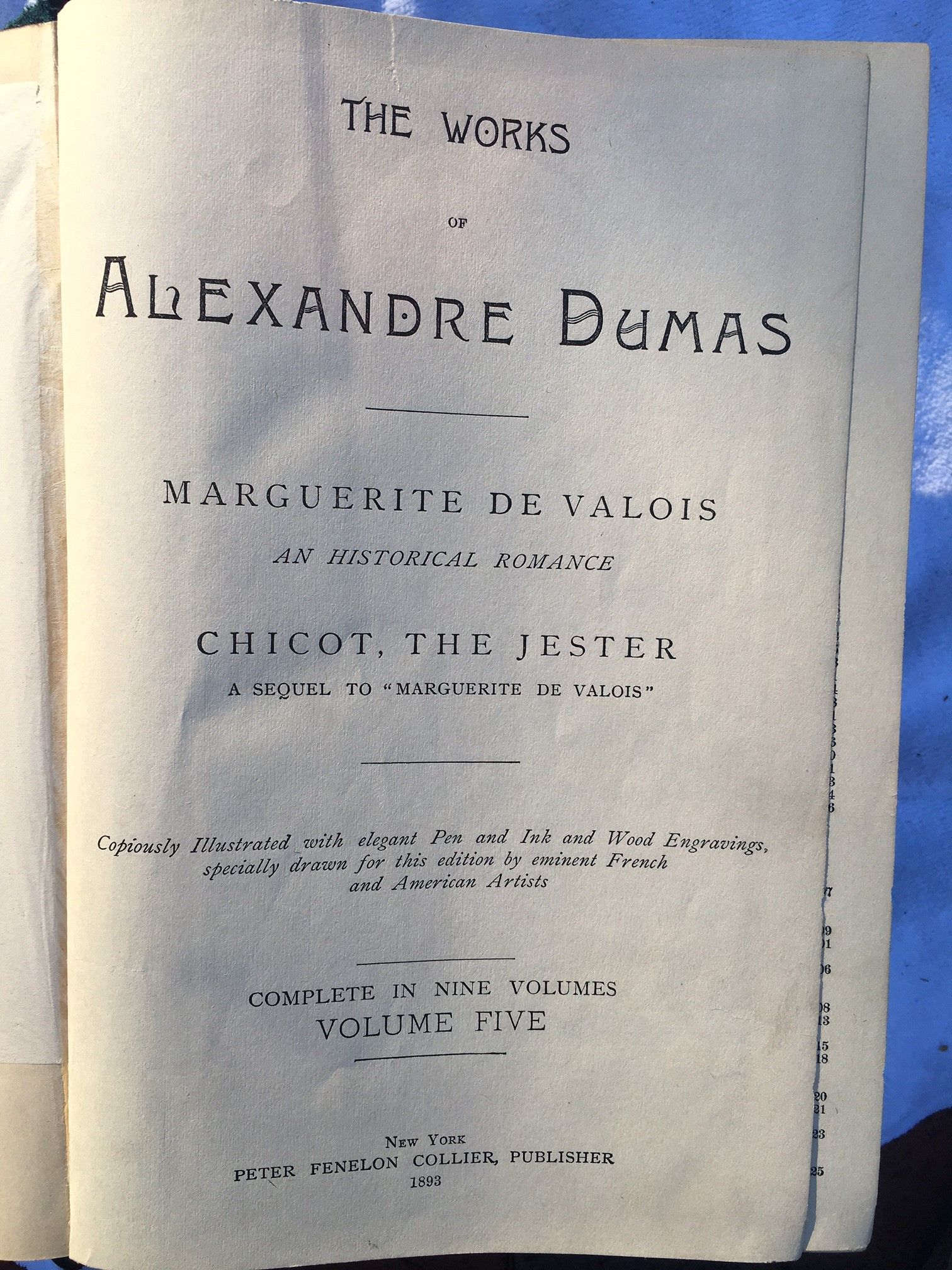 The Works of Alexandre Dumas by Alexandre Dumas - Hardcover - Collier ...