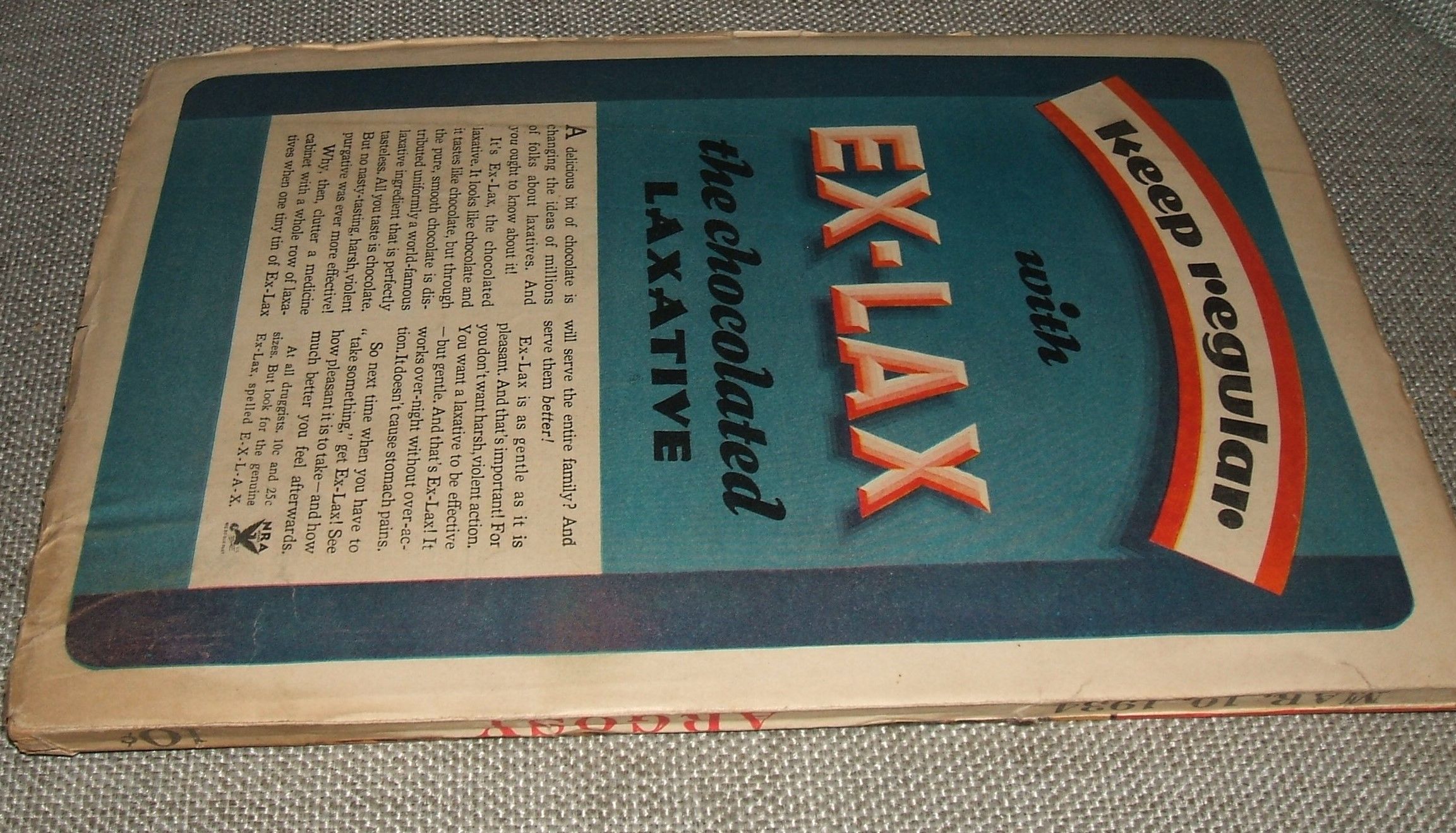 Argosy March 10, 1934 Volume 245 Number 3 by Edited by Argosy with ...