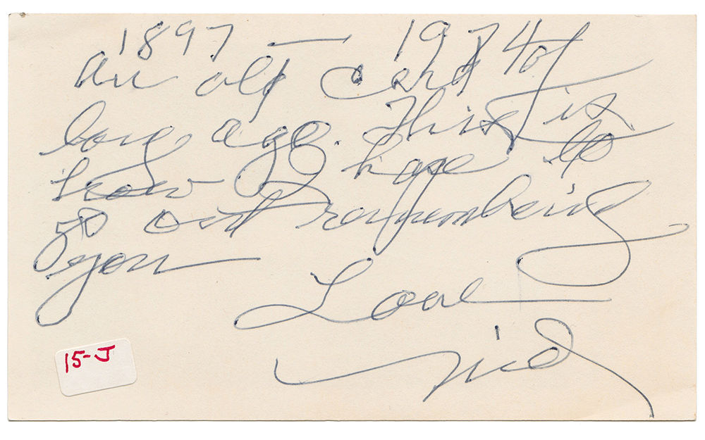 [Two postcards with portraits of a young Truman Capote and inscriptions ...