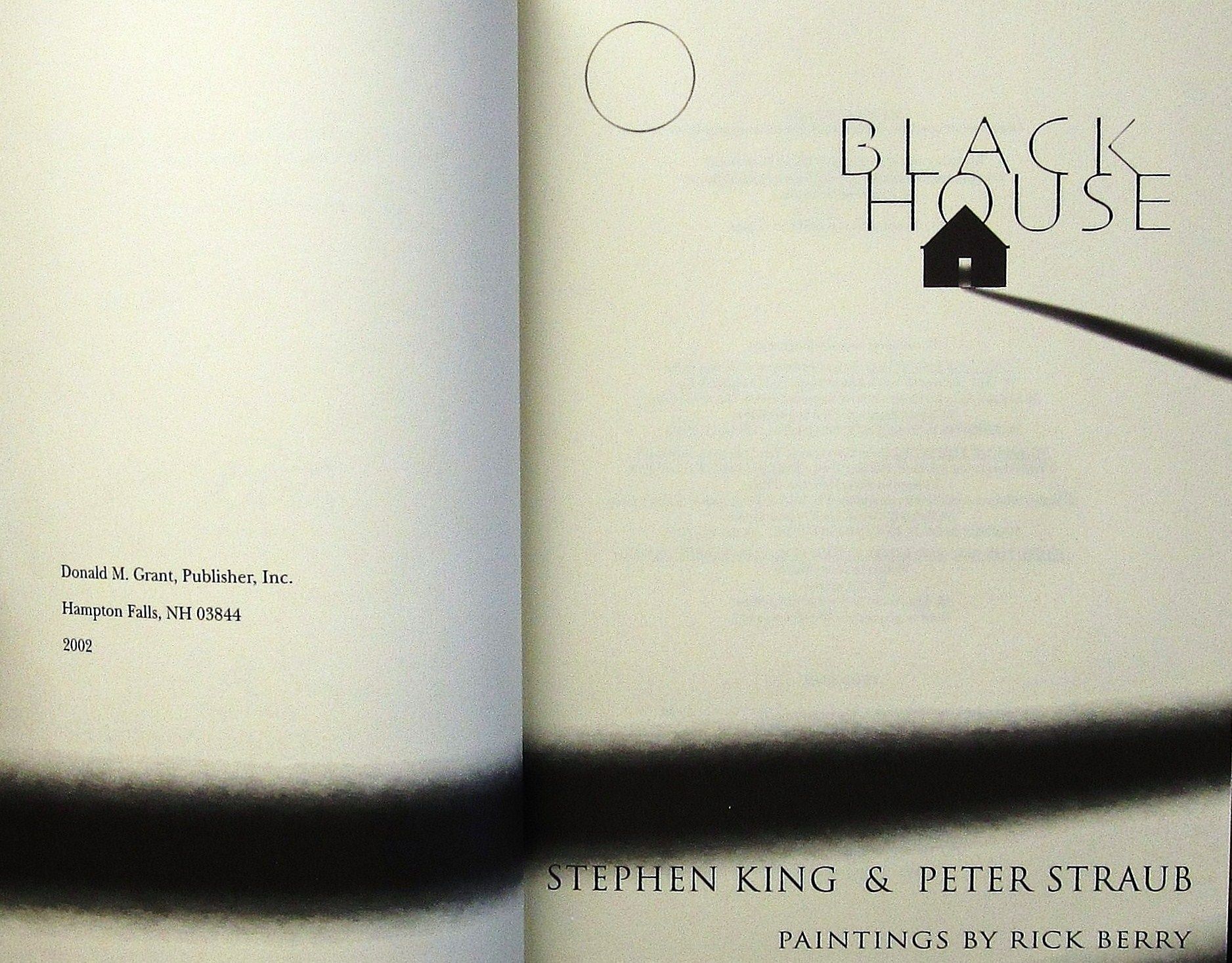 Black House: A Novel with Paintings by Rick Berry [Limited Edition in ...