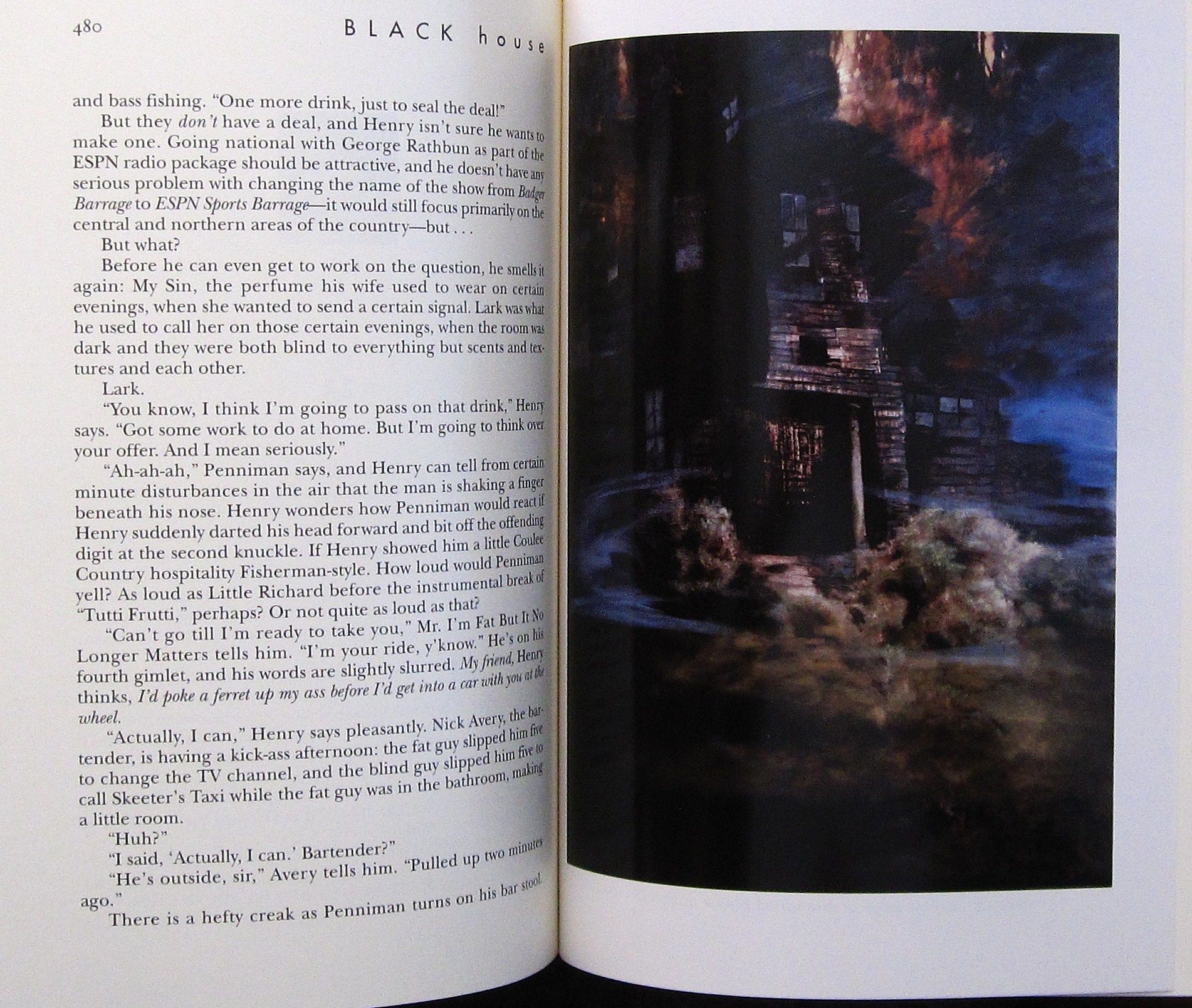 Black House: A Novel with Paintings by Rick Berry [Limited Edition in ...
