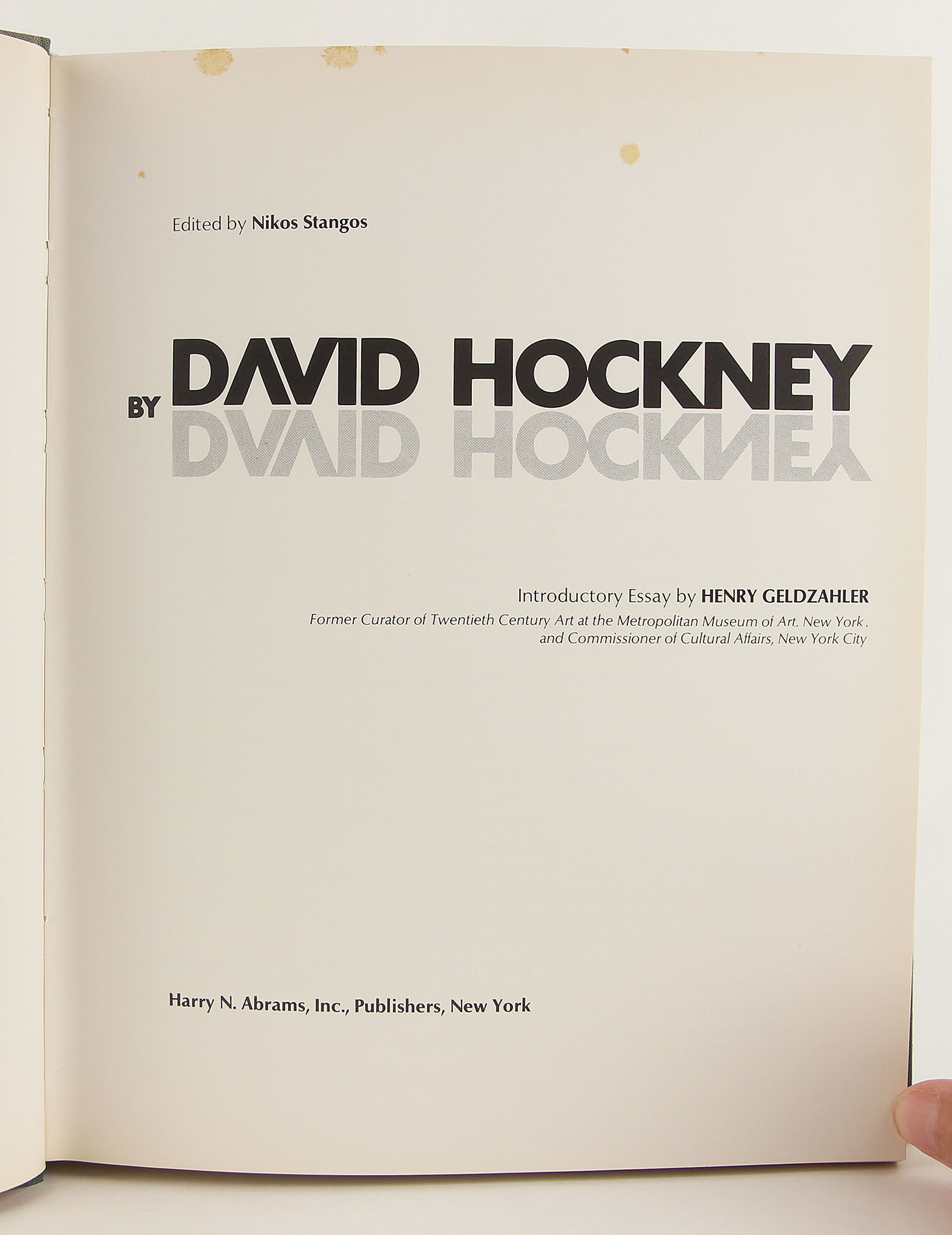 David Hockney By David Hockney by Hockney, David | Hardcover | 1977 ...