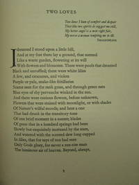Lord Alfred Douglas Two Loves