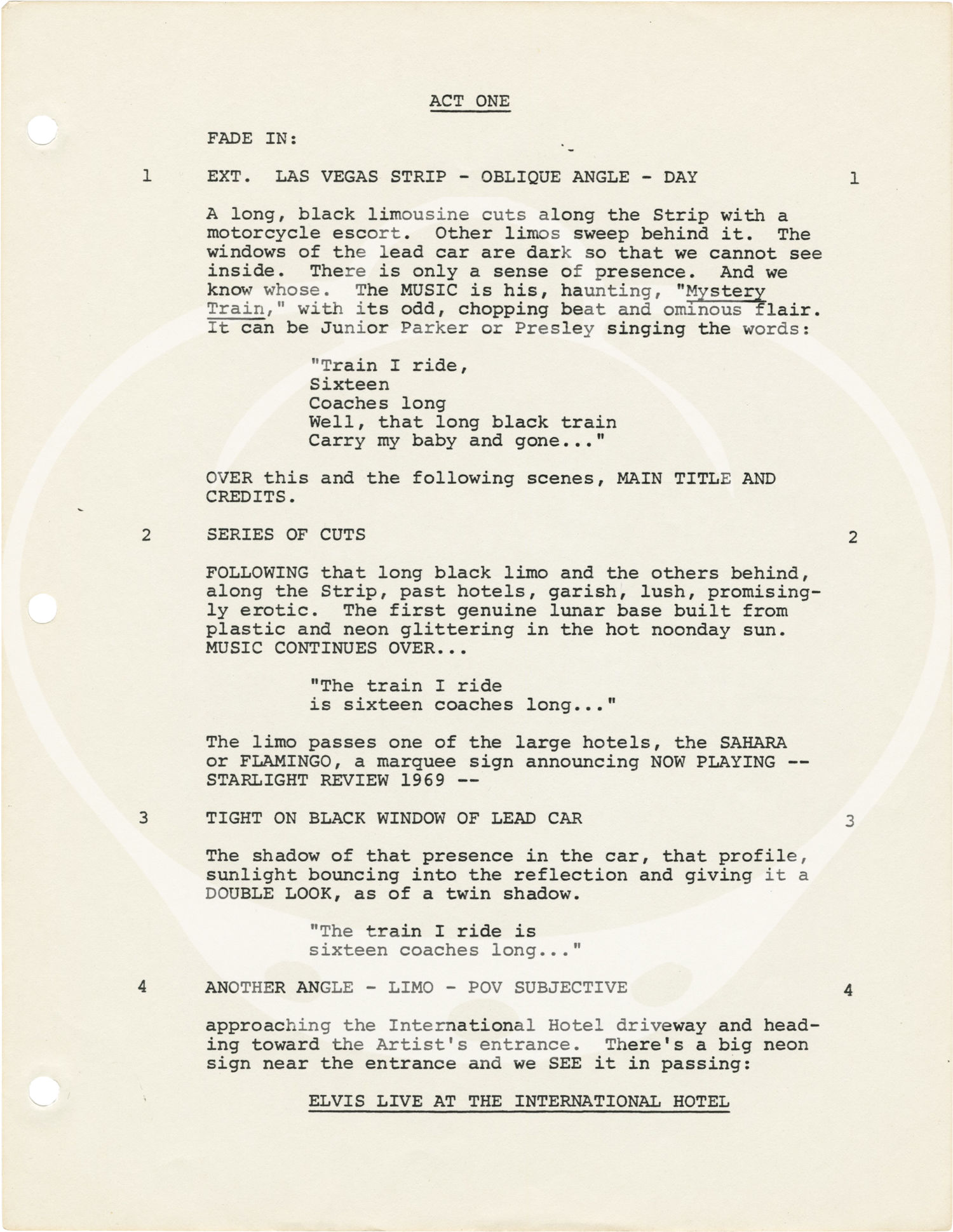 Elvis [Elvis the Movie] (Original screenplay for the 1979 television ...