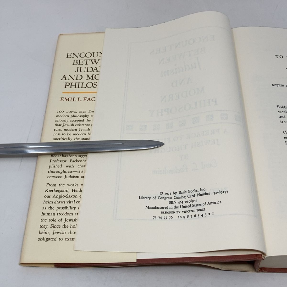 Encounters Between Judaism and Modern Philosophy: A Preface to Future ...