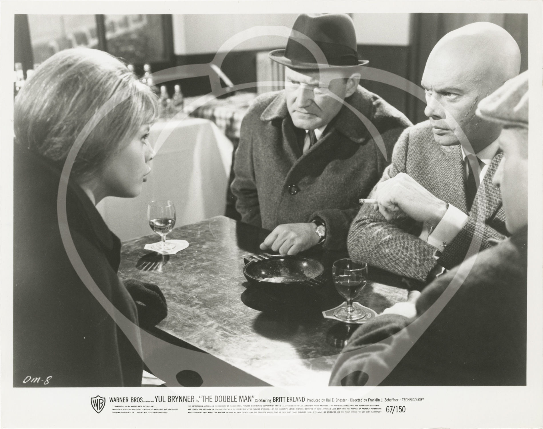 The Double Man (Eight original photographs from the 1967 film) by ...