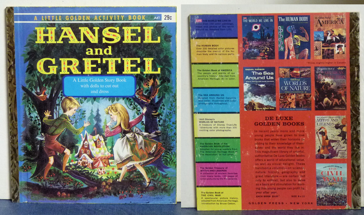 Hansel And Gretel Golden Book