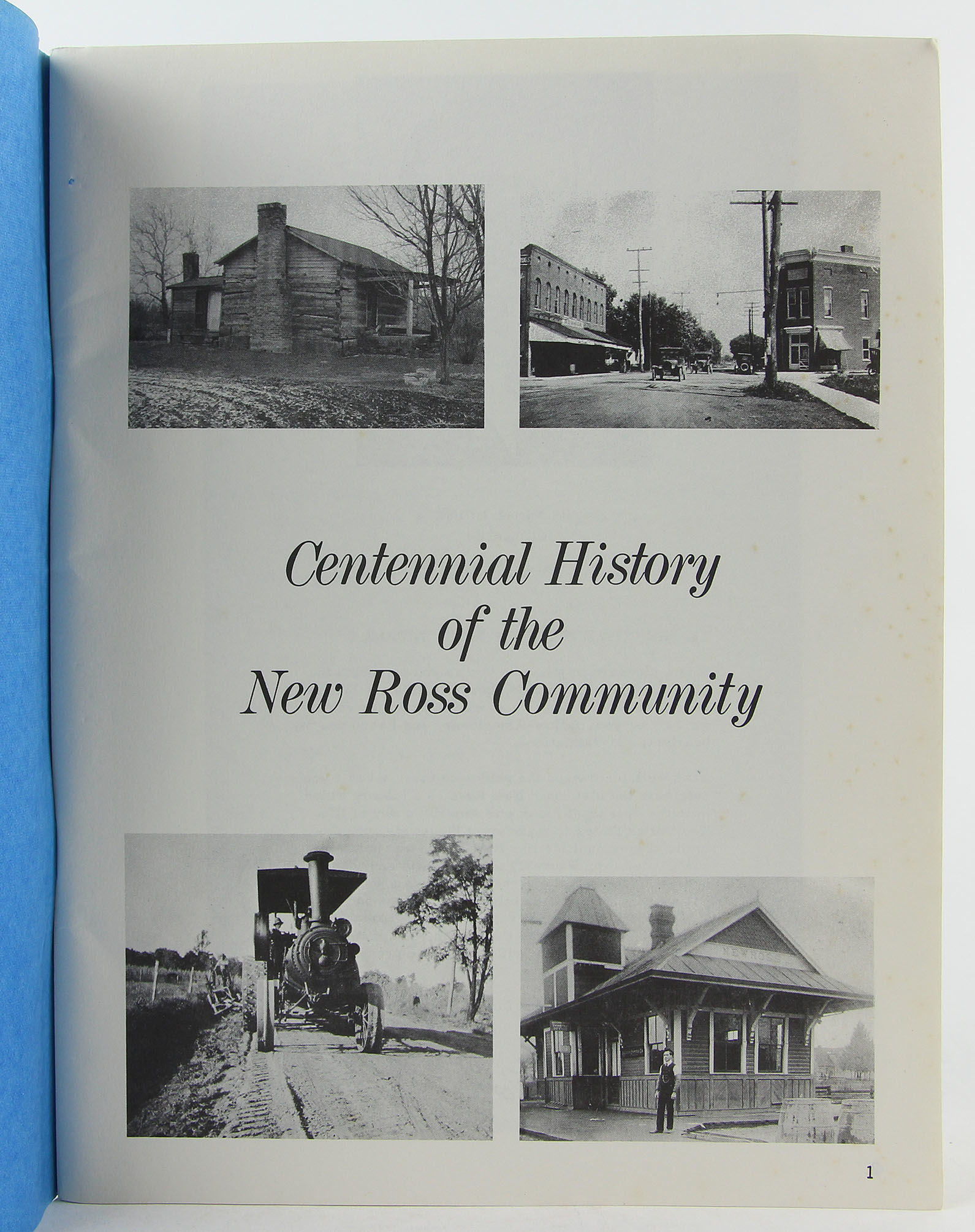 Centennial history of the New Ross community by Nees, Ruth | Suburban ...