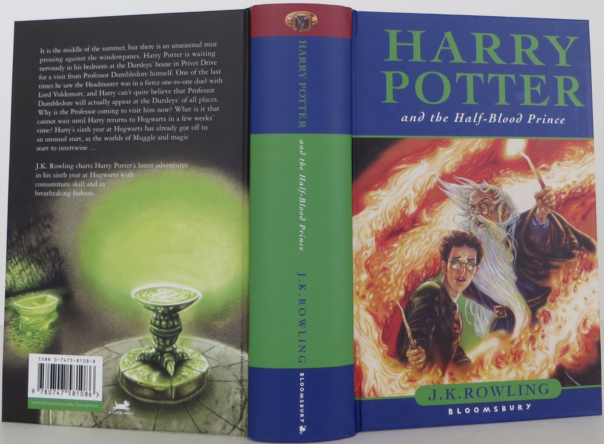 Harry Potter And The Half Blood Prince Book