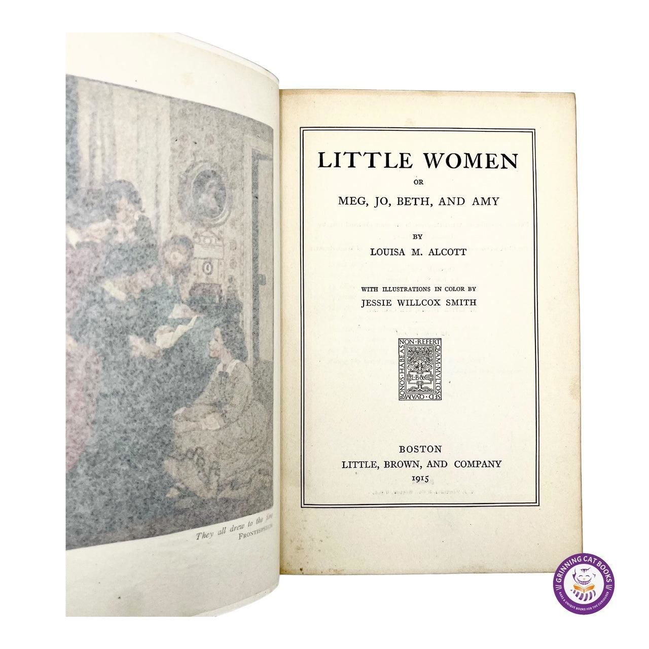 Little Women (with rare tipped in signature of Louisa May Alcott) by ...