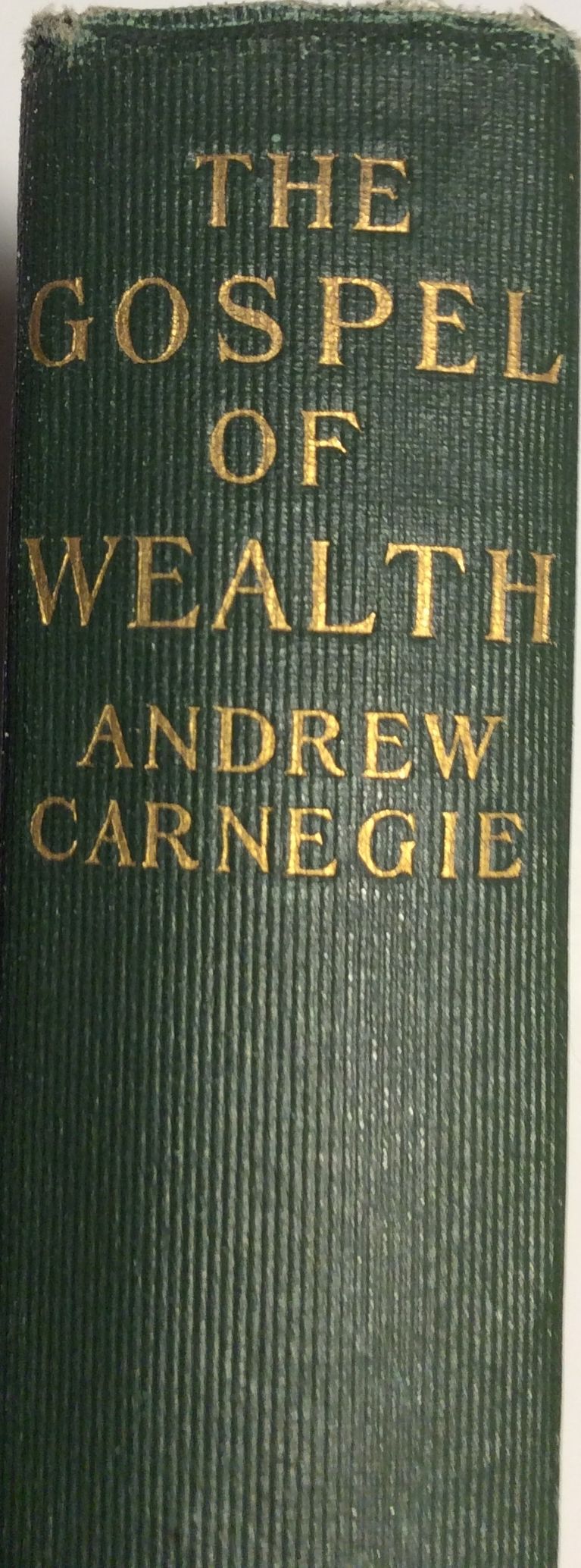 Andrew Carnegie Gospel Of Wealth