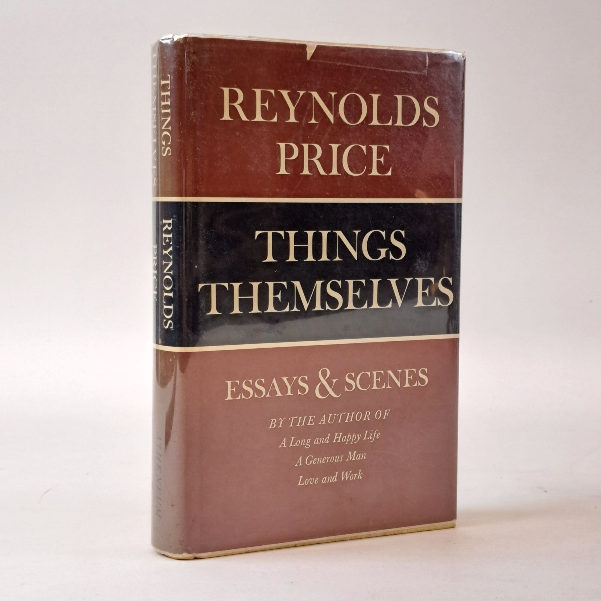 THINGS THEMSELVES [Signed] by Price, Reynolds | Search for Rare Books ...