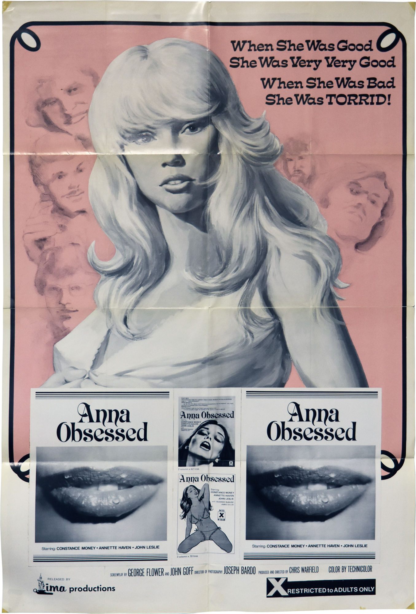 BIBLIO | Teenage Seductress [Anna Obsessed] (Original poster for the 1975 film) by Chris ...