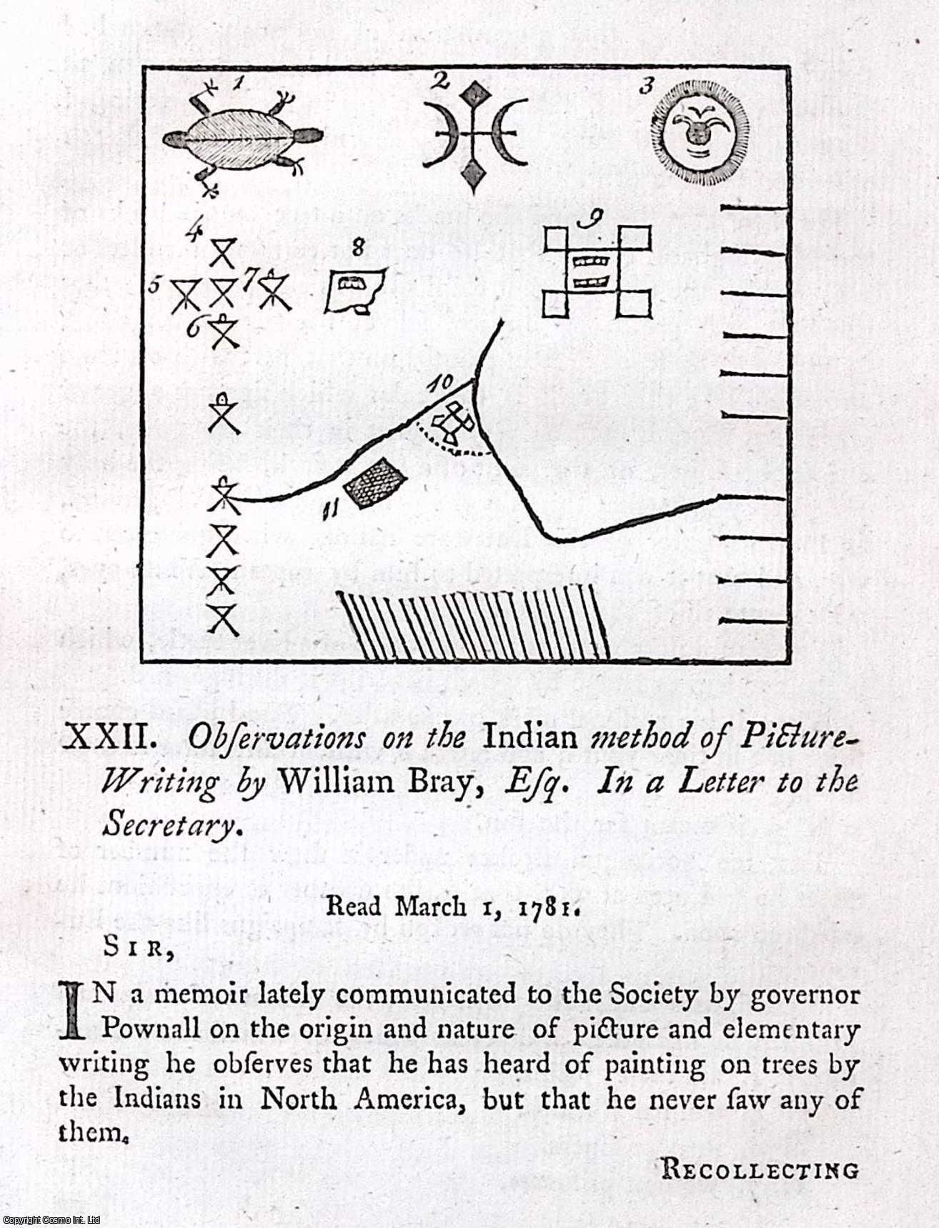 The Indian method of Picture-Writing. A rare original article from the ...