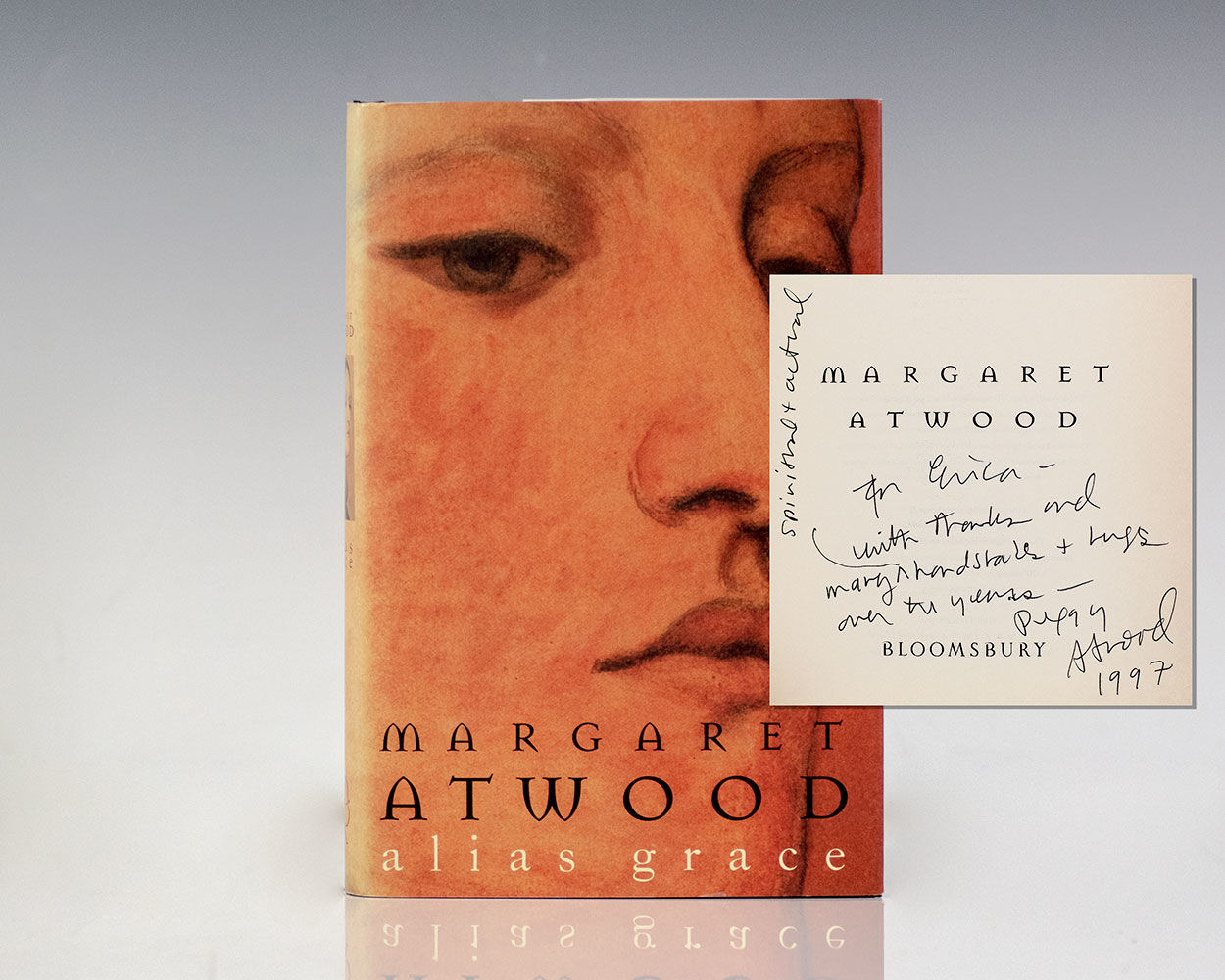 BIBLIO | Alias Grace. by Atwood, Margaret [Erica Jong] | | 1996 ...