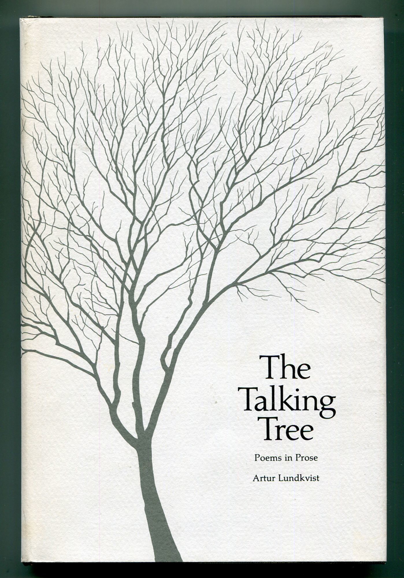 The Talking Tree: Poems in Prose by LUNDKVIST, Artur | Search for Rare ...