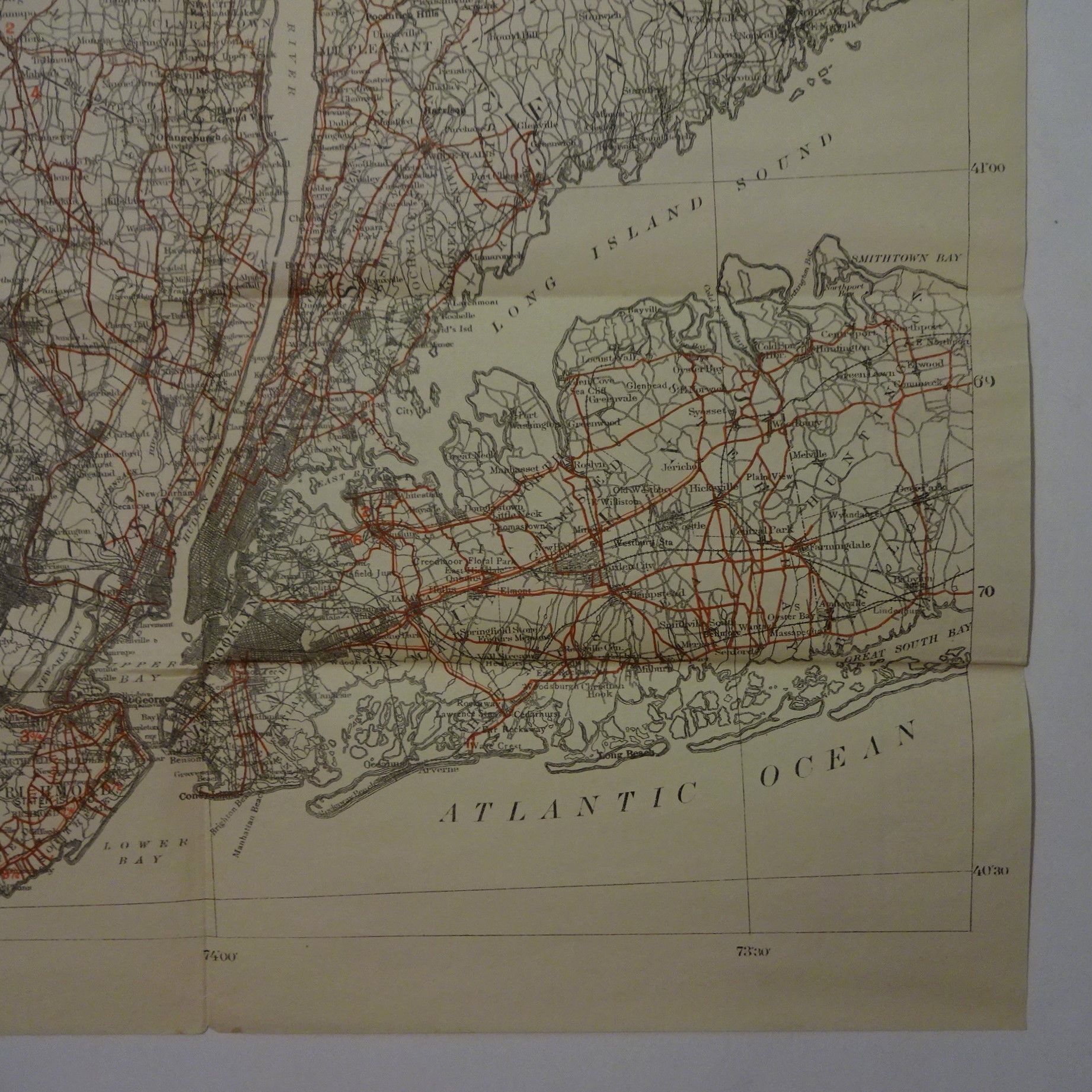 CYCLISTS' ROAD MAP of New York (5 Maps) with Storage Pouch, Adirondacks ...
