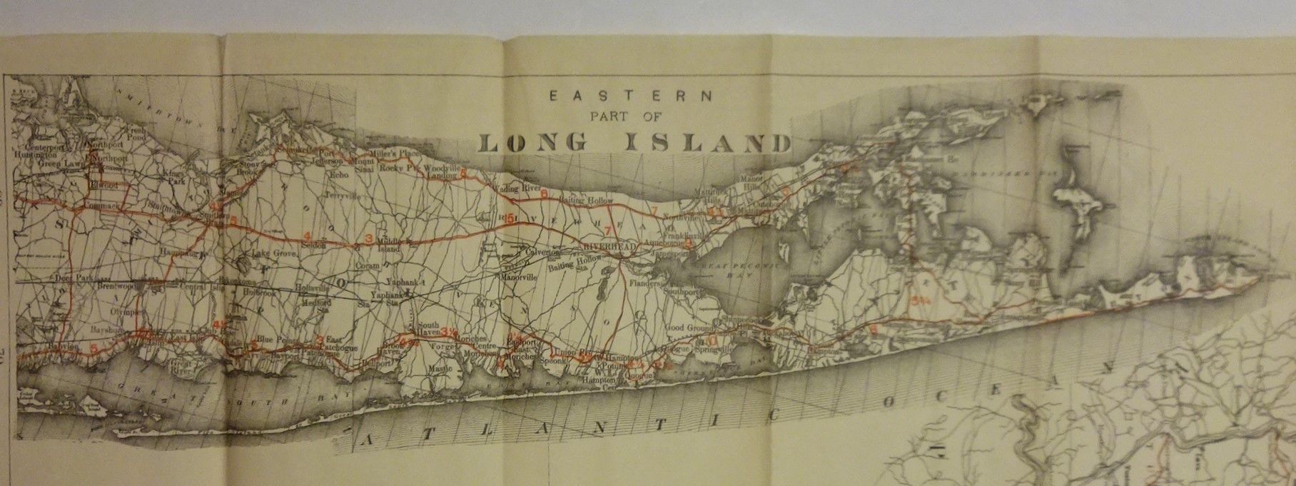 CYCLISTS' ROAD MAP of New York (5 Maps) with Storage Pouch, Adirondacks ...
