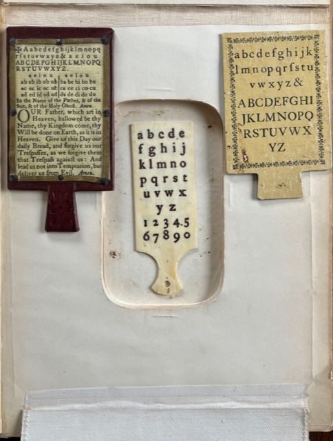 History of the horn-book. . . illustrations. [This pocket contains ...