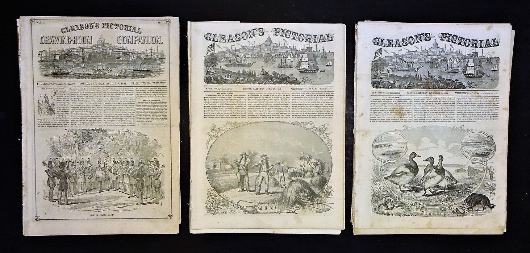 Art & Collectibles Collectibles Memorabilia Antique Newspaper Gleason's ...