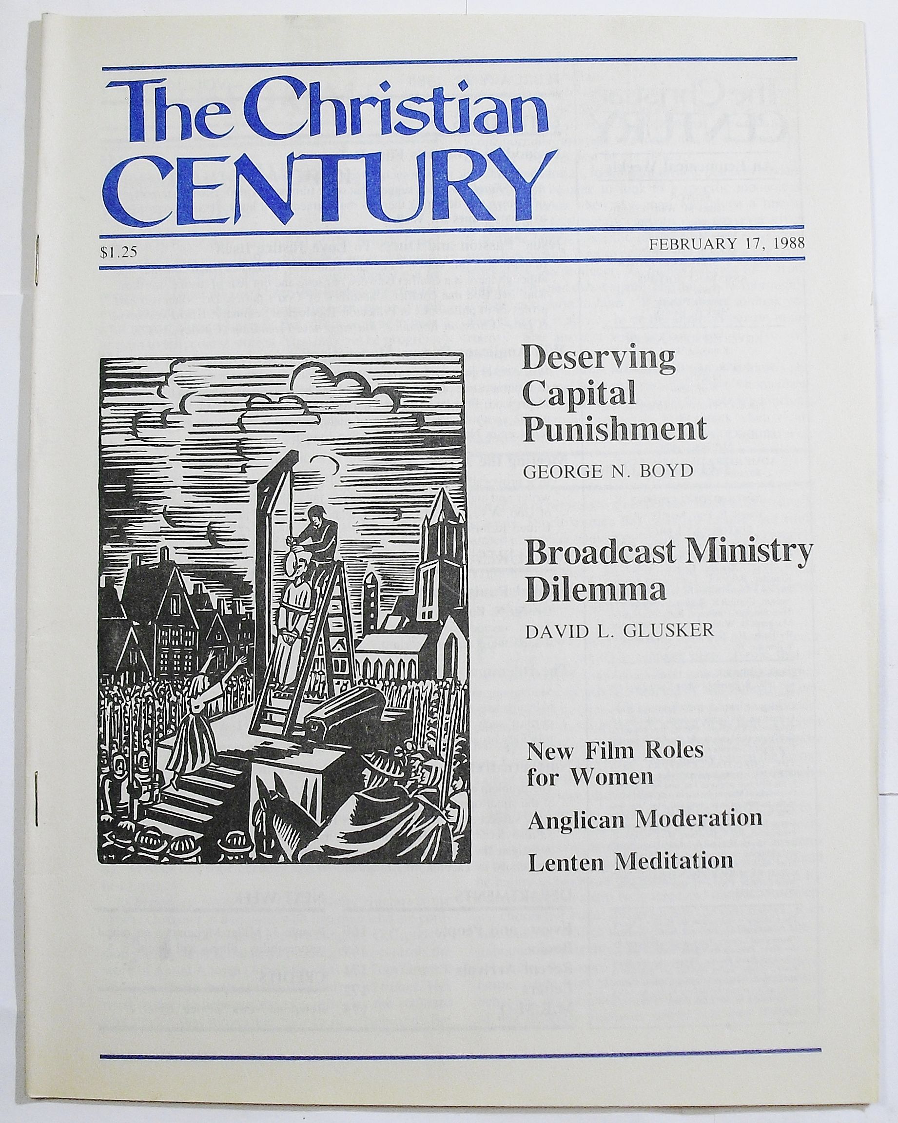 The Christian Century, Volume 105 Number 5, February 17, 1988 by James ...