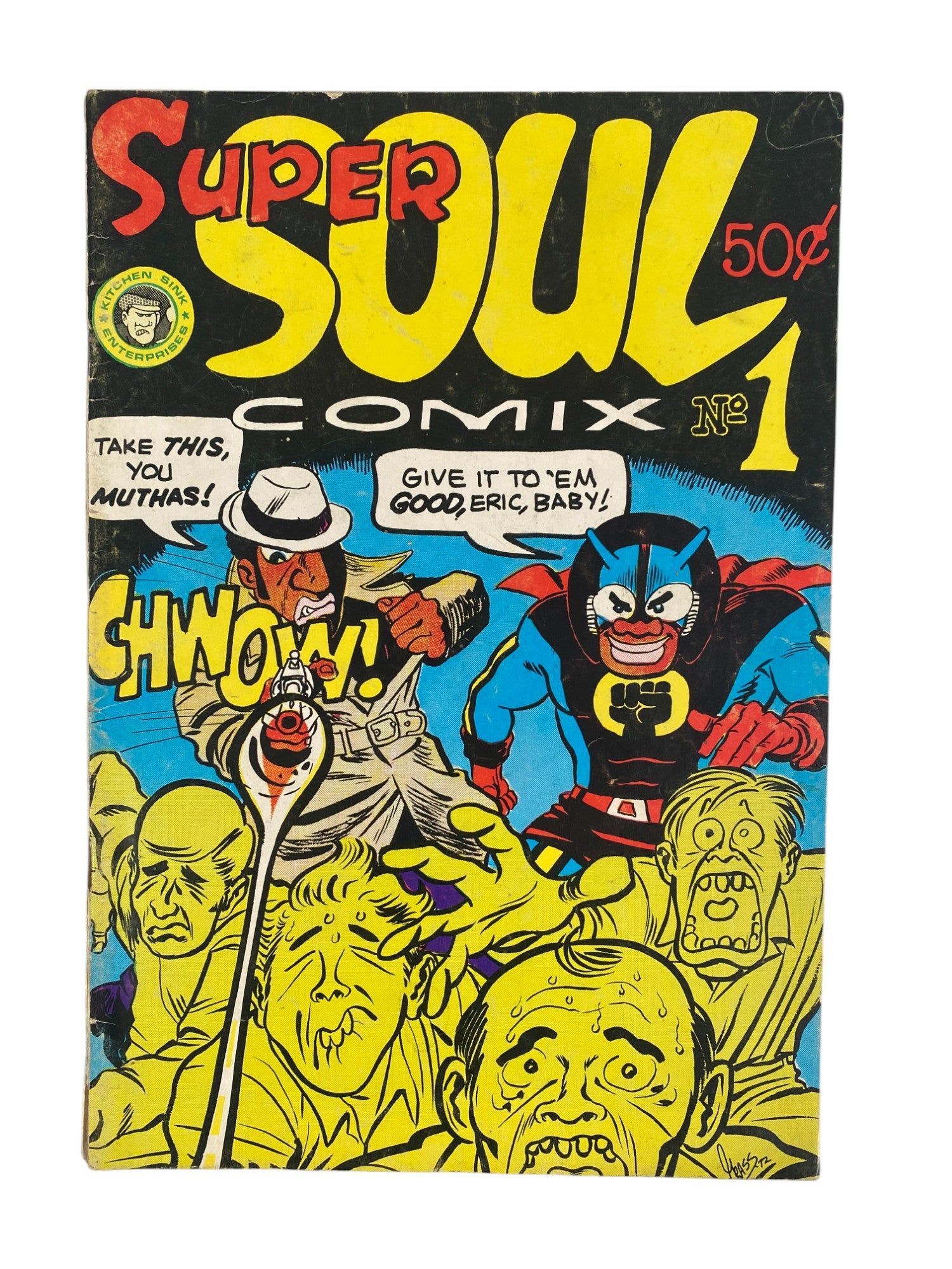 Black Underground Comic "Super Soul Comix" by Black Comic Artist ...