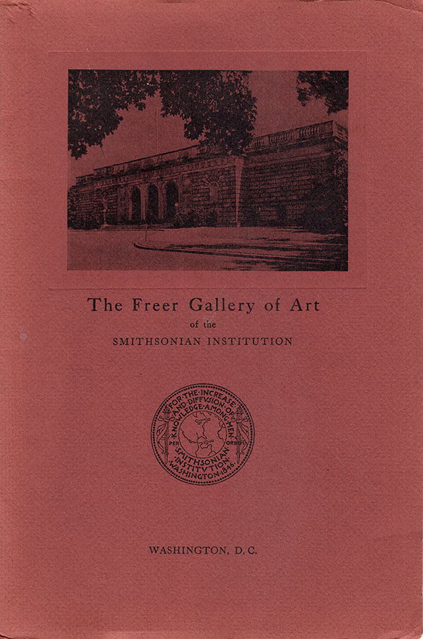 The Freer Gallery of Art by Freer Gallery | Paperback (Saddle Stitched ...
