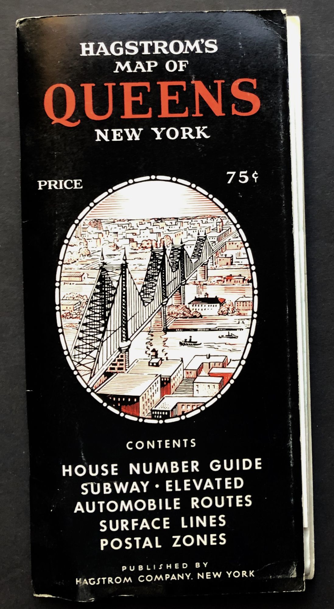 Hagstrom's Map of Queens, New York, ca. 1961 by Hagstrom Company ...