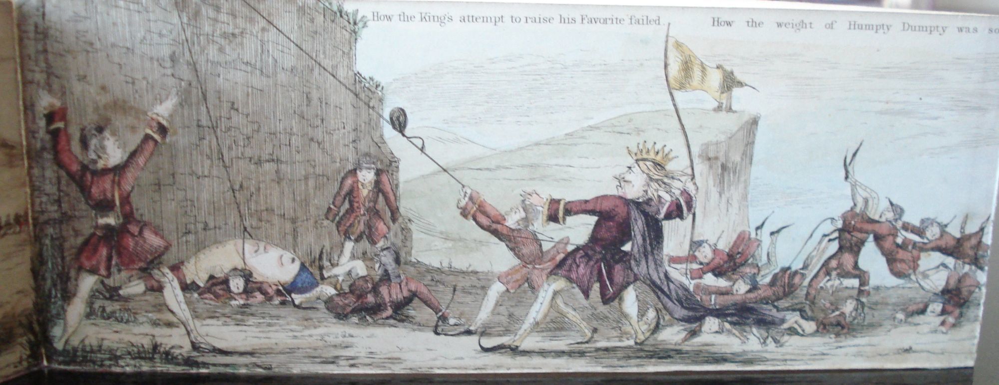 HUMPTY DUMPTY PANORAMA sketched and etched by the Alquis by ALQUIS ...