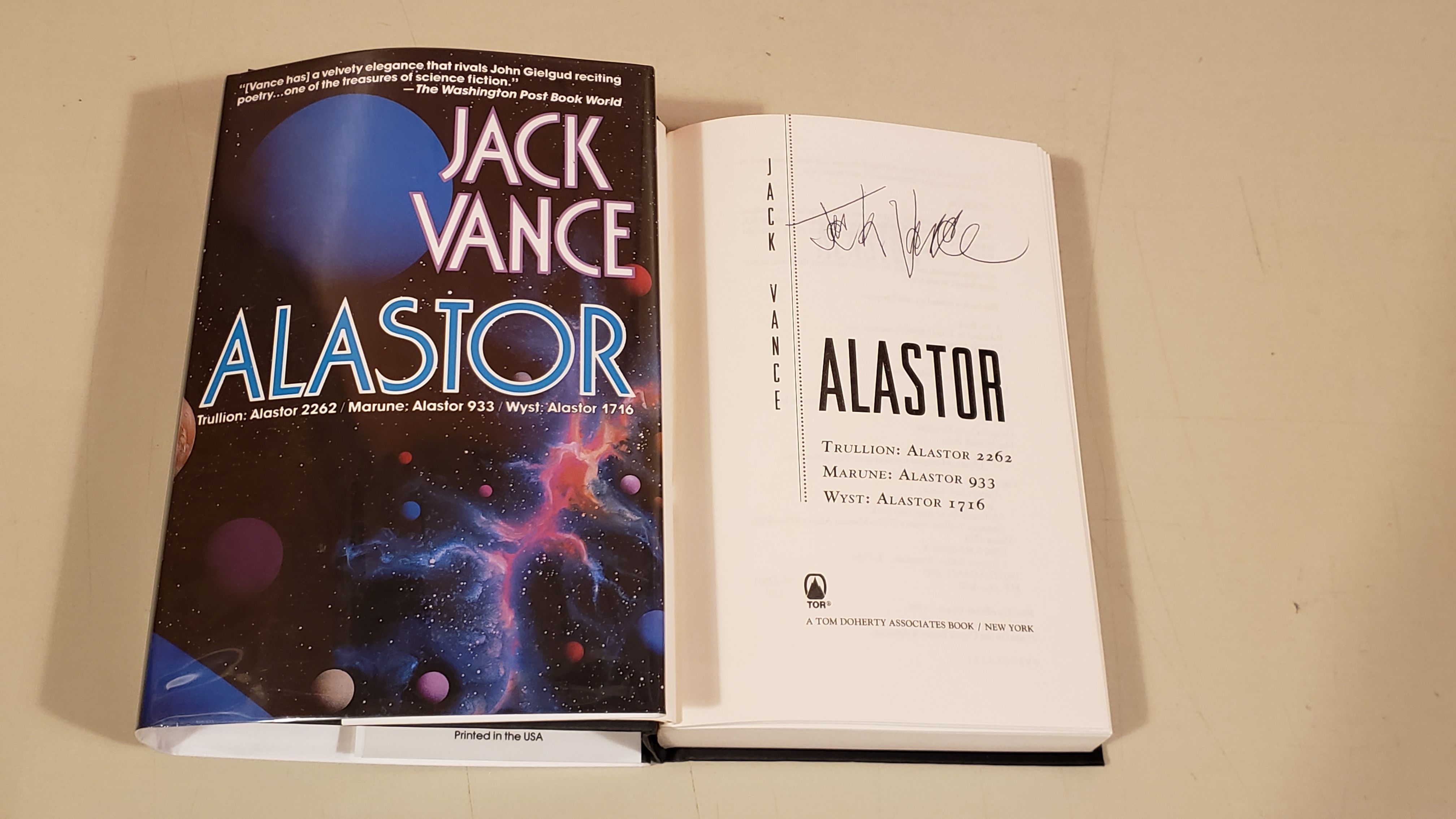 Alastor: Trullion : Alastor 2262 Marune : Alastor 933 Wyst : Alastor ...