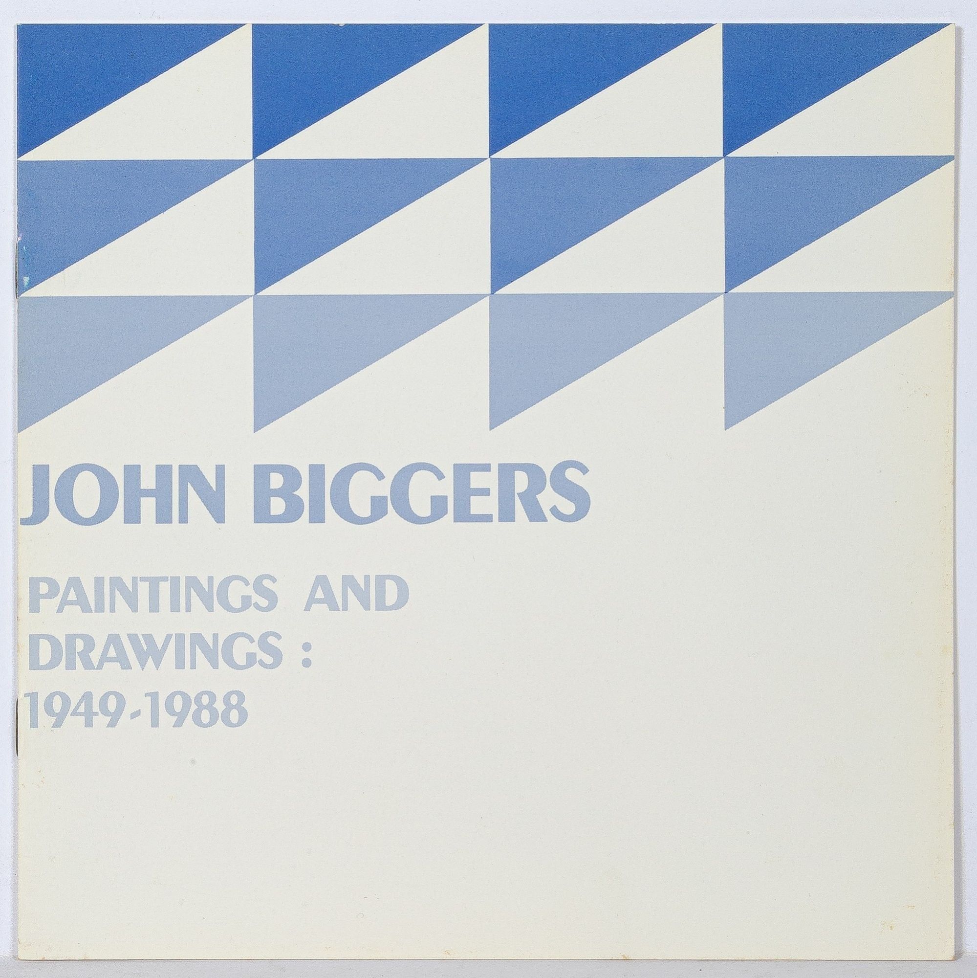 [Exhibition catalog]: Paintings and Drawings: 1949-1988 by (BIGGERS ...