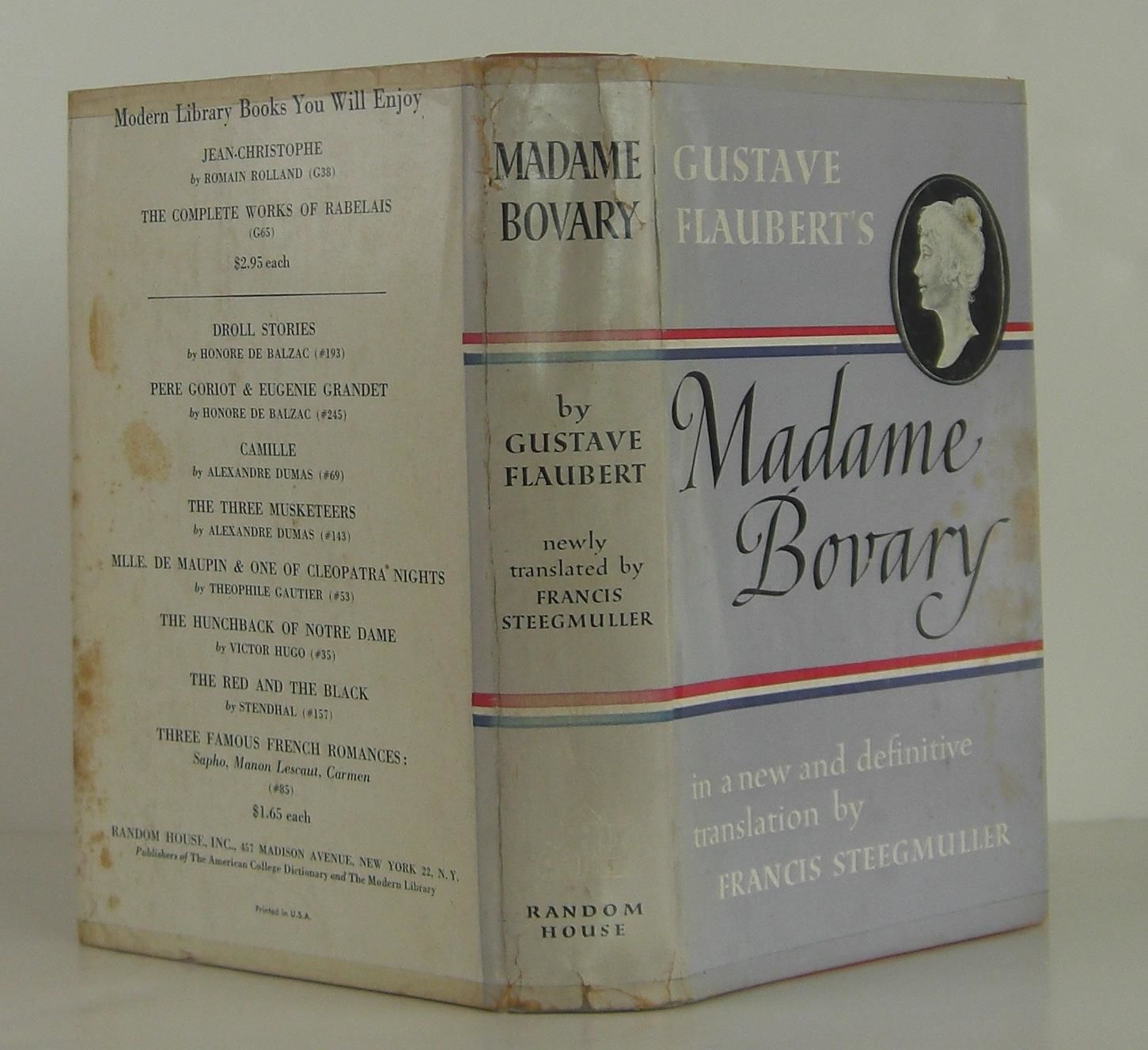 Madame Bovary by Flaubert, Gustave | Hardcover | 1957 | Random House ...