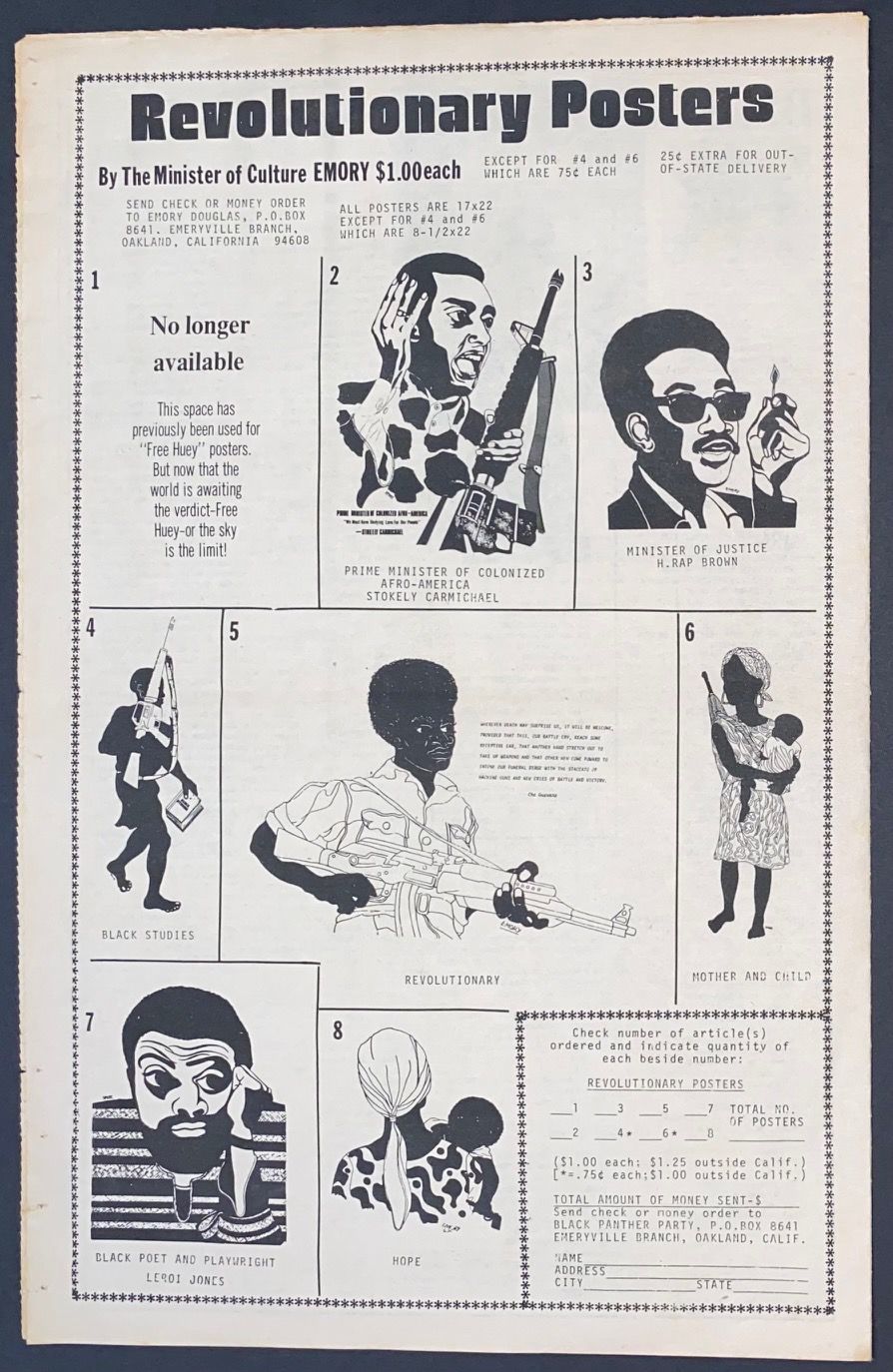 The Black Panther: Black Community News Service. Vol. 2, no. 6 ...