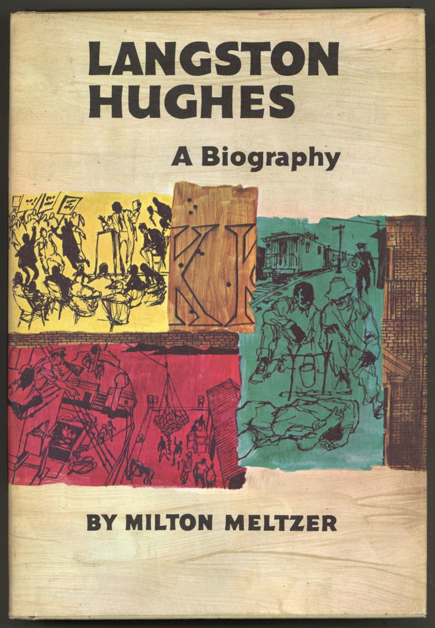 Langston Hughes: A Biography by MELTZER, Milton | Search for Rare Books ...