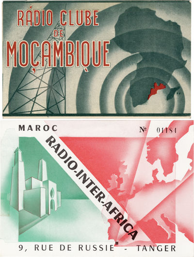 Collection of international QSL cards from a radio hobbyist, 1954-1973 ...