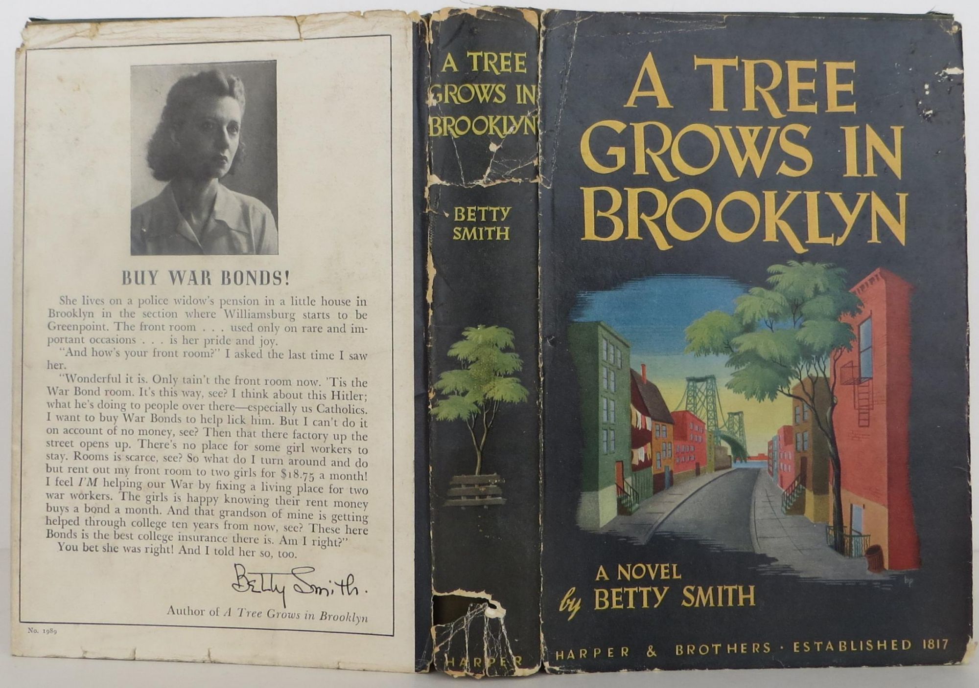 A Tree Grows in Brooklyn by Smith, Betty | Hardcover | 1943 | Harper ...