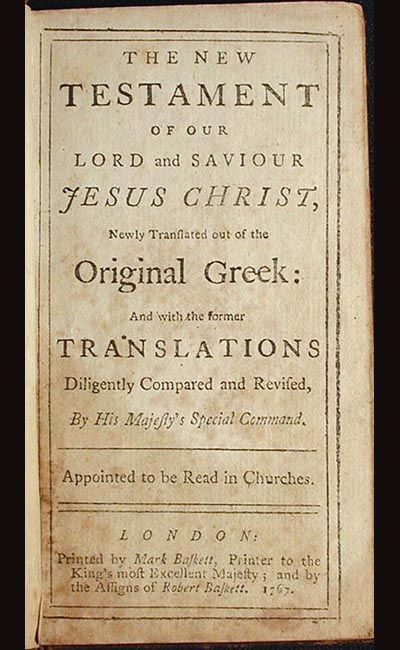 The New Testament of Our Lord and Saviour Jesus Christ, Newly ...