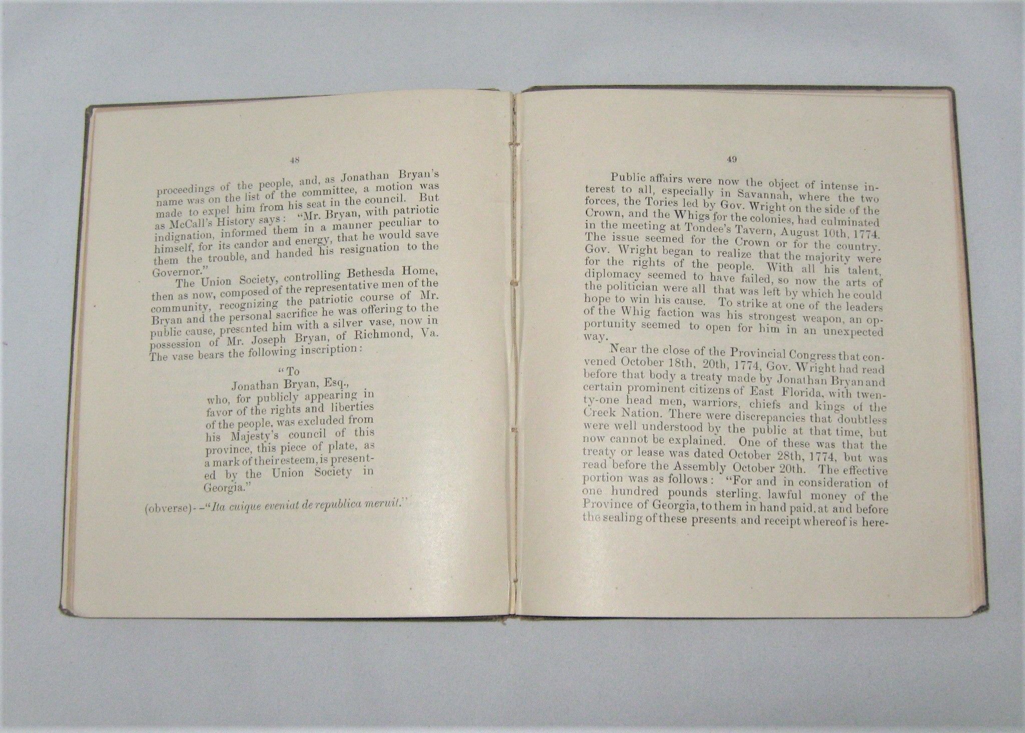 Life and Times of Jonathan Bryan 1708-1788 by Mrs. J. R. Redding ...
