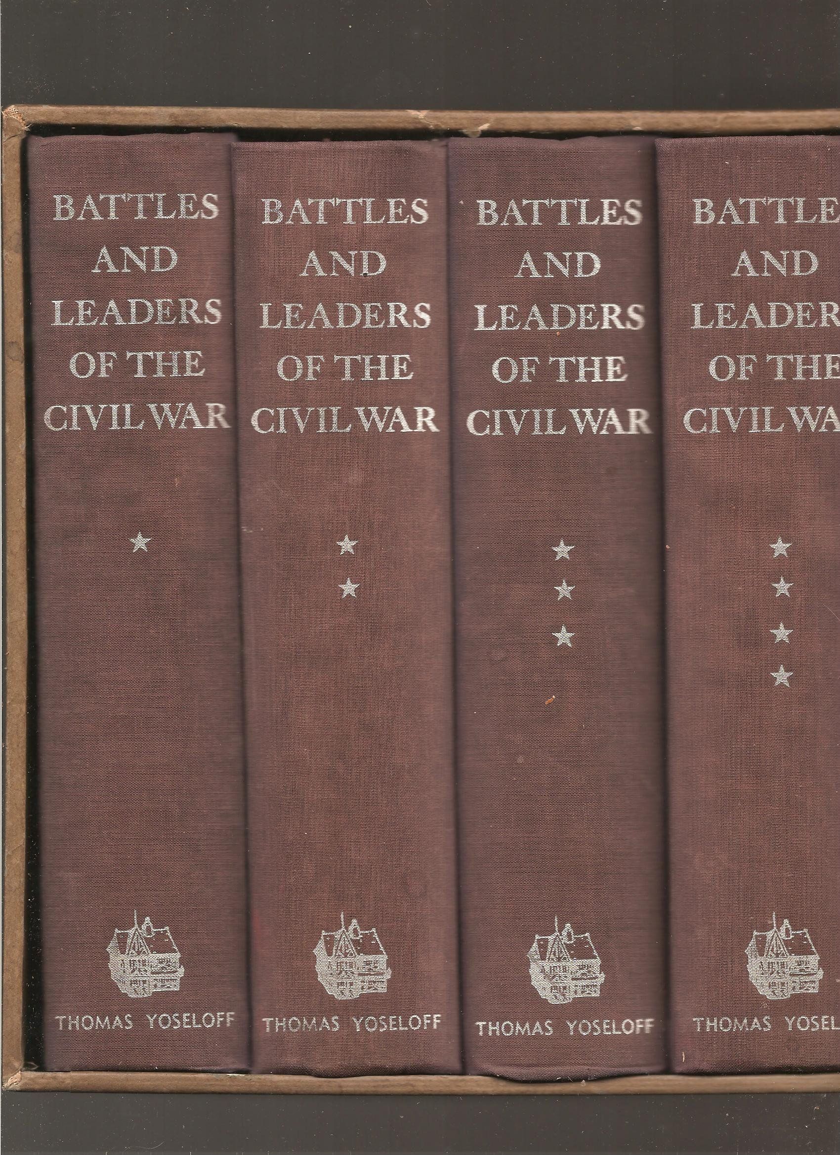 Battles and Leaders of the US Civil War, Boxed set of 4 volumes by ...