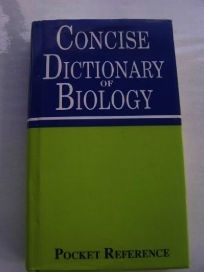 Concise Dictionary of Biology by Keith Whittles | Hardcover | 1993 ...