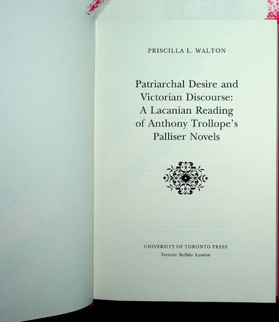 Patriarchal Desire and Victorian Discourse, A Lacanian Reading of ...