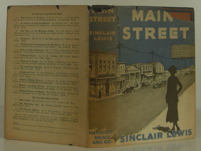 BIBLIO | Main Street by Lewis, Sinclair | Hardcover | 1920 | Harcourt ...