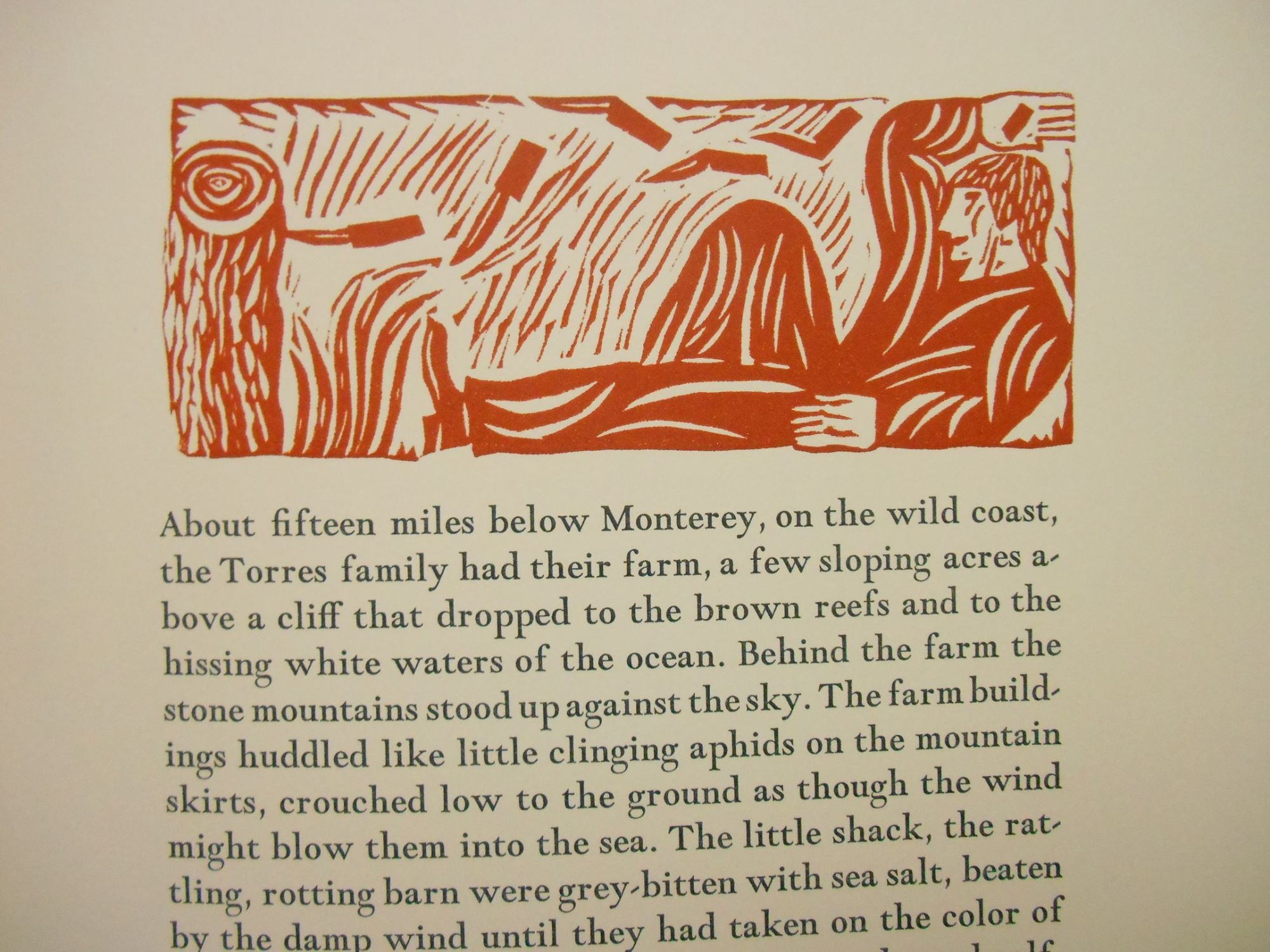 Flight; A story by Steinbeck, John; Stegner, Wallace (Afterword ...