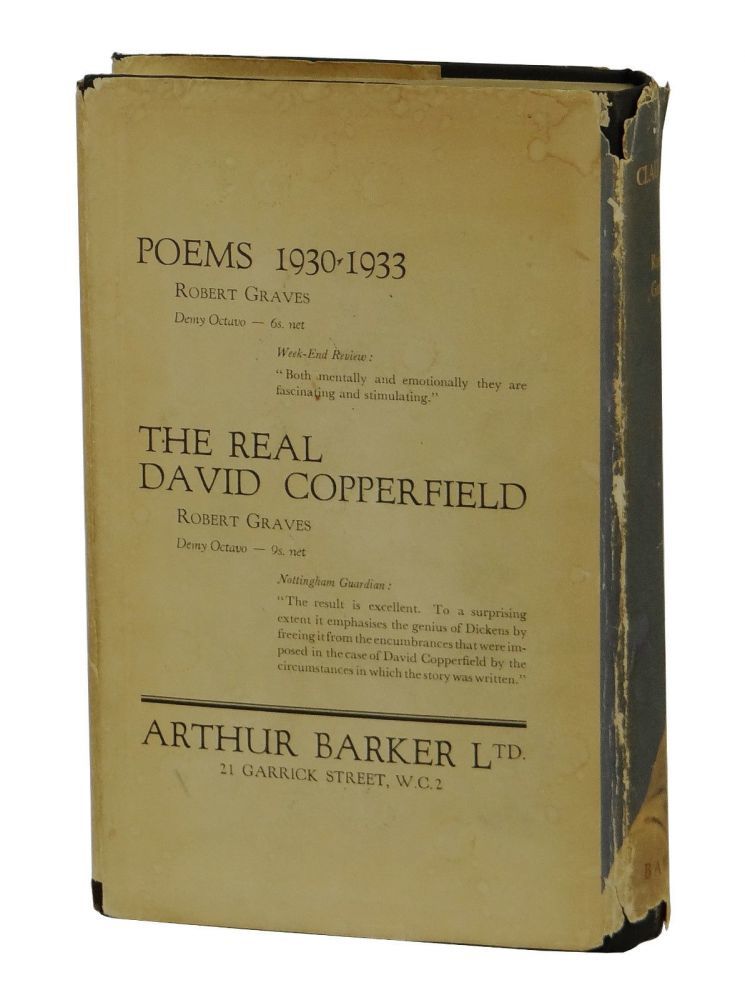 I, Claudius by Graves, Robert | Hardcover | 1934 | Arthur Barker | Biblio