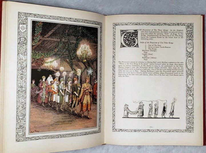 The Boar's Head and Yule Log as Celebrated at Hoosac School by Tibbits ...