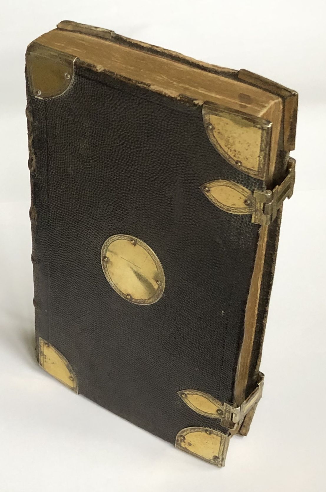 RARE EDITION IN ORIGINAL SHAGREEN AND METAL BINDING: The book of common ...